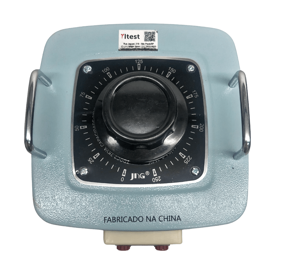 Variador De Voltagem (Variac) Monofásico 2KVa 8A - TDGC2-2