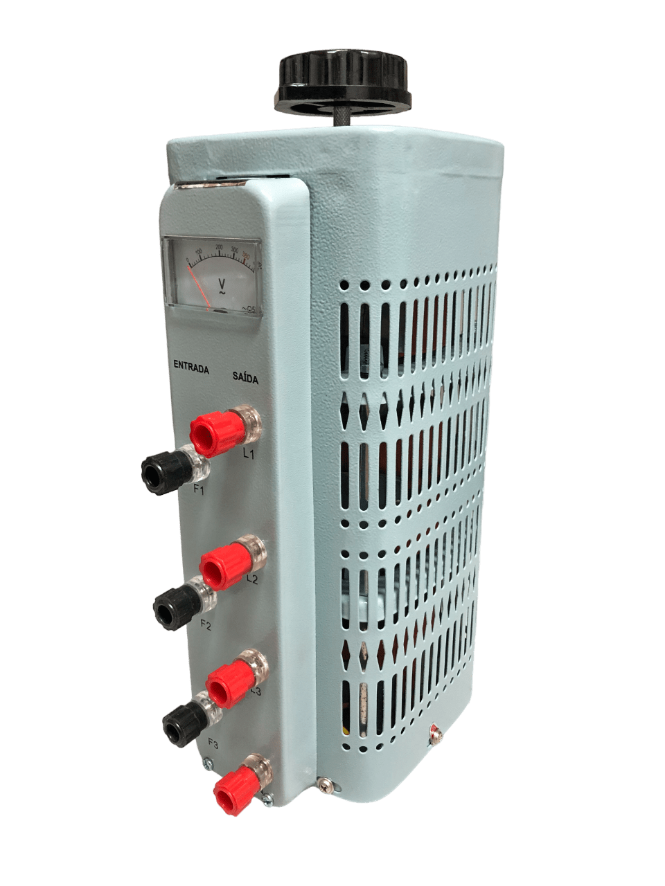 Variador de Voltagem Trifásico (Variac) 1,5 KVA c/ 380V na entrada, 2A ... Variador de Voltagem Trifásico (Variac) 1,5 KVA c/ 380V na entrada, 2A ...