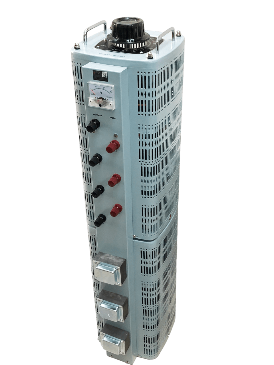 Variador de Voltagem Trifásico (Variac) 30 KVA c/ 380V na entrada, 40A ...