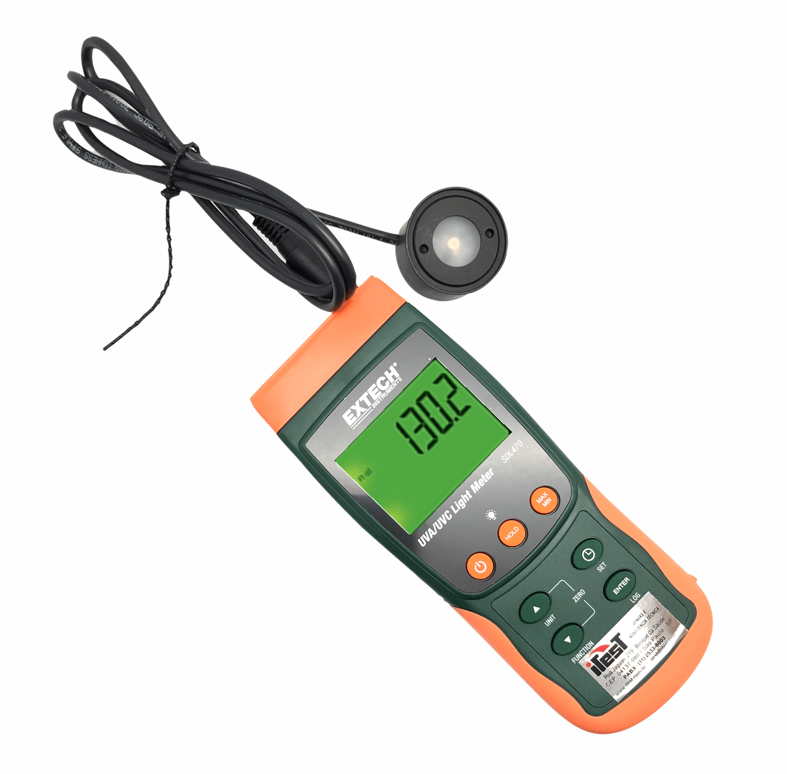 MED LUZ ULTRAV. UVA (390 – 280nm), UVC (280 – 240nm) C/ RS-232 - 19,99 ...